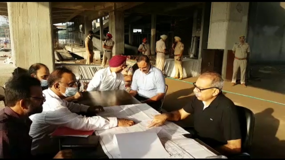 DC Patiala inspects ongoing work at new Bus Stand Patiala - Patiala ...