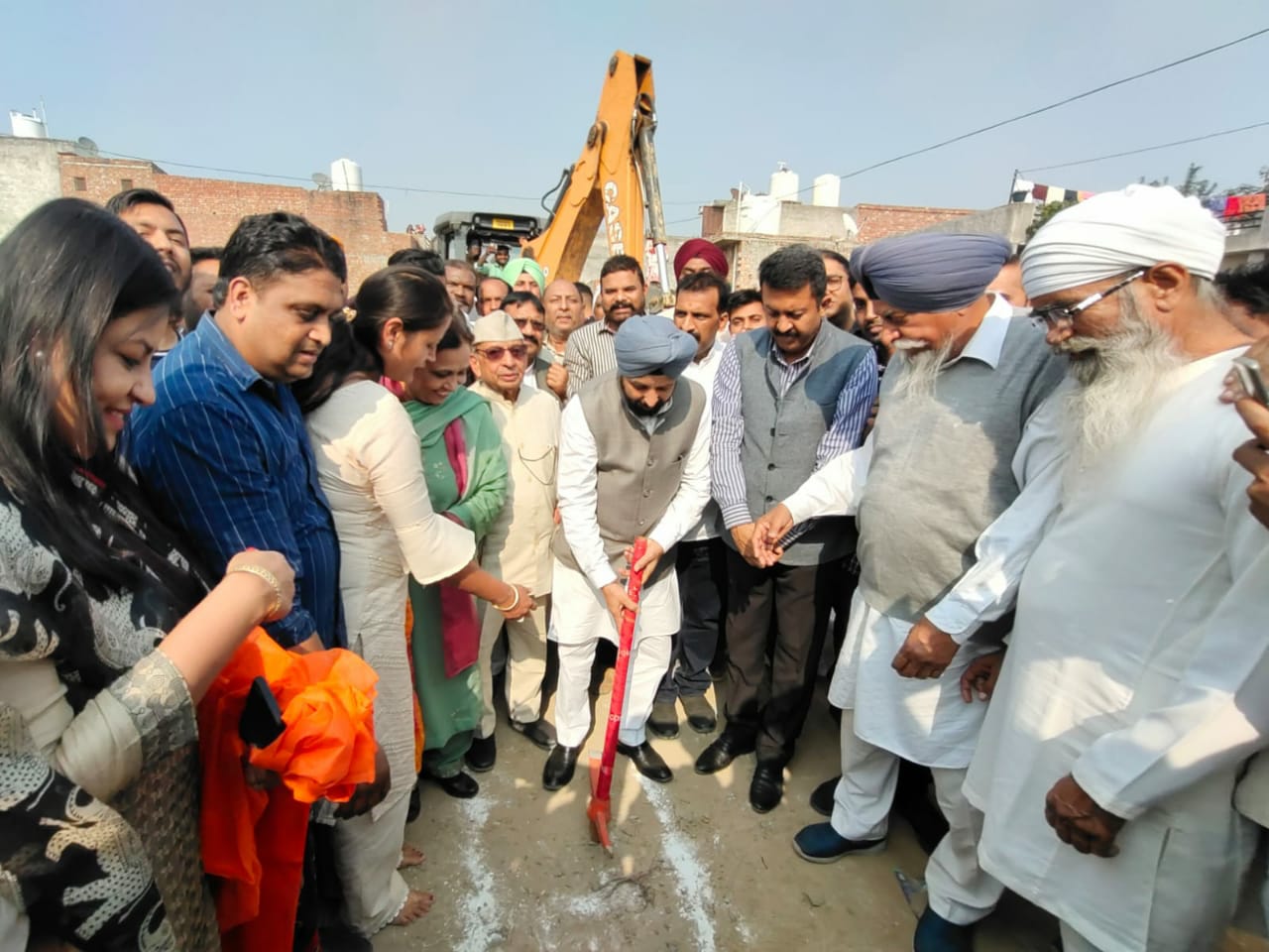 Development work started at Samana - Patiala News | Patiala Politics ...