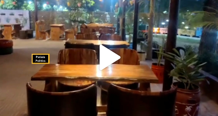 Patiala MC creates a cafe/restaurant from waste material - Patiala News ...