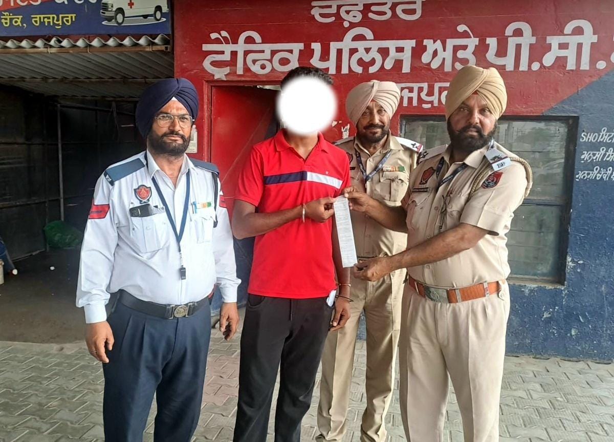 Patiala Traffic Police Introducing E-Challan - Patiala News | Patiala ...