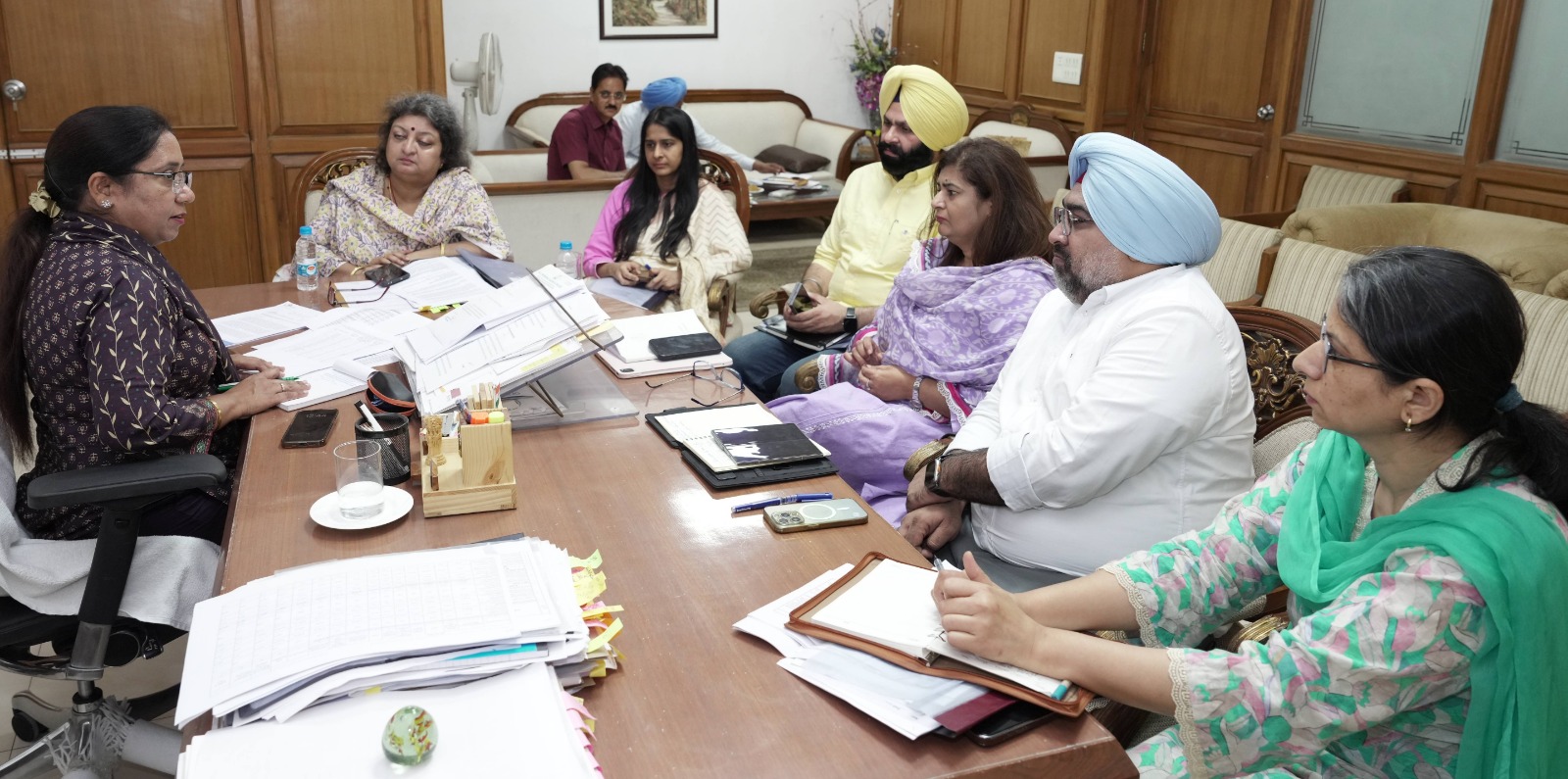 Dr. Baljit Kaur directs officials to ensure transparency in ...